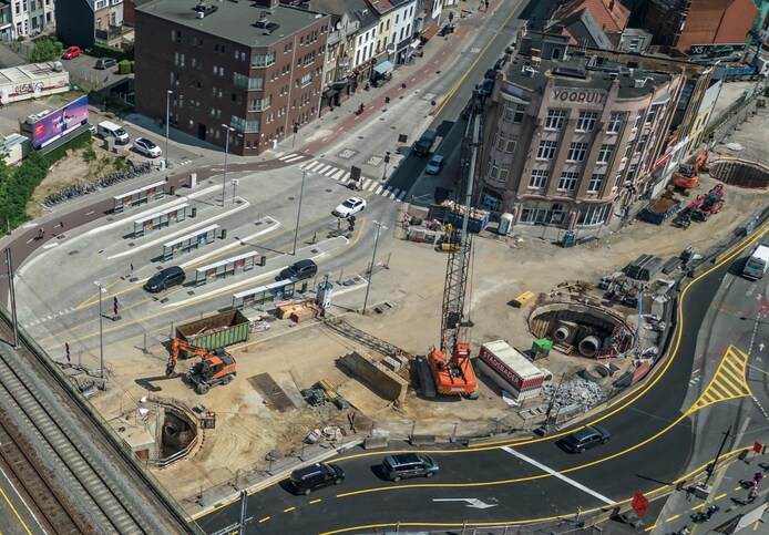 Officiële einddatum bekendgemaakt voor werken aan Dampoort in Gent (en ...