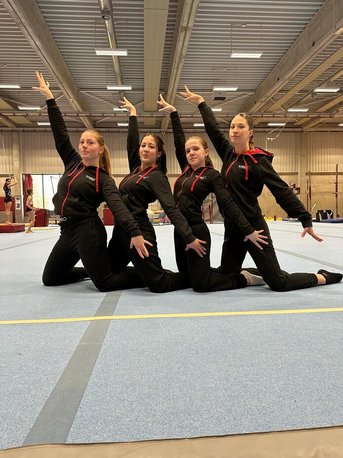 GymMax stuurt talent naar Aquae Open Cup Aerobic Gymnastics | Dendermonde | hln.be