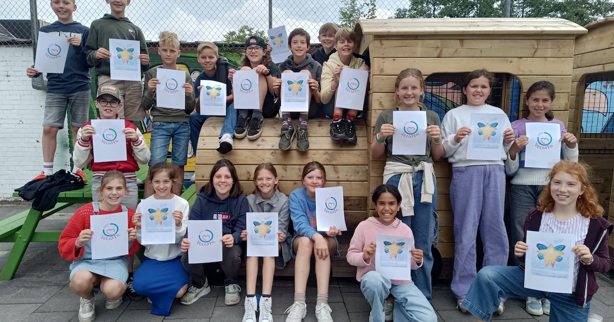 Leerlingen van GBS De Schakel maken krantje voor het goede doel ...
