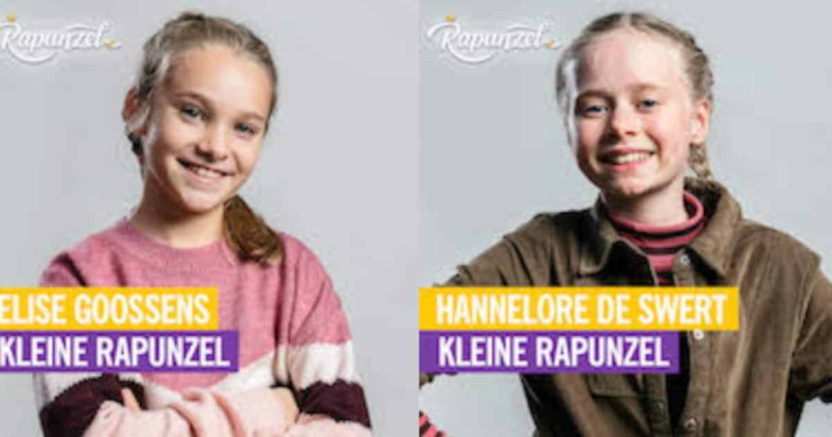 Elise Goossens (11) uit Ranst en Hannelore De Swert (12) uit Grimbergen ...