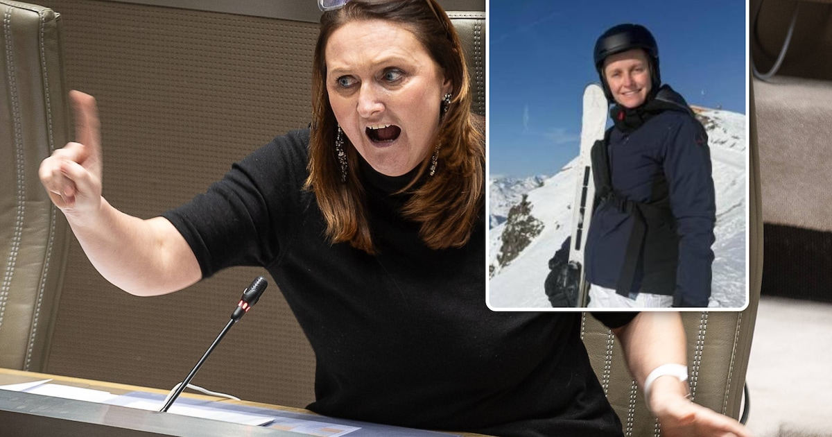 “Heerlijke witte poeder hier”: Annick De Ridder komt op skivakantie ...