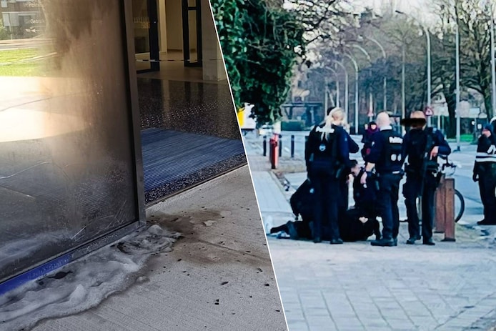 Jongen (17) die molotovcocktail tegen commissariaat gooide in gesloten ...