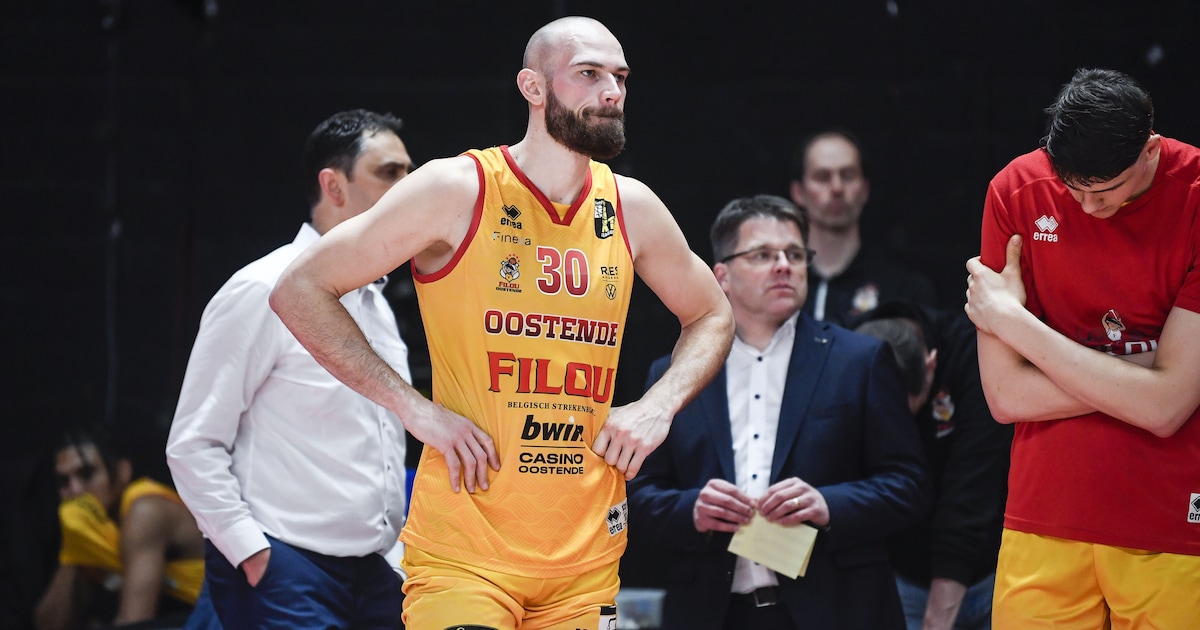 Pierre-Antoine Gillet en Filou Oostende verliezen bekerfinale van ...