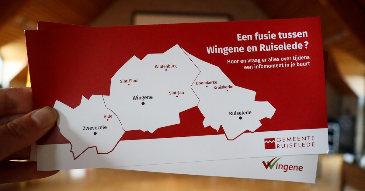 Wingene en Ruiselede beantwoorden fusievragen tijdens infomomenten ...