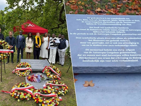 Monument op Schoonselhof in Antwerpen herdenkt zeven Congolezen uit ...