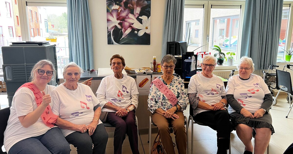 KIJK. 101-jarige Josée steelt de show tijdens Armonea Day | Vilvoorde | HLN.be