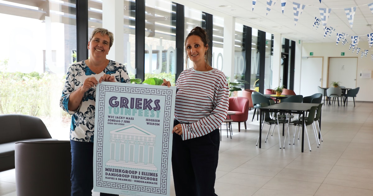Woonzorgcentrum Jacky Maes in Bredene pakt uit met Grieks tuinfeest ...