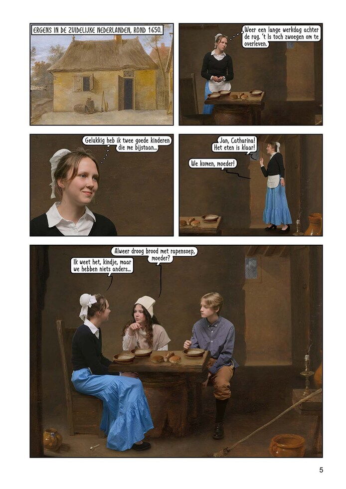 Leerlingen Broederschool dompelen zich onder in de 17e eeuw voor ...