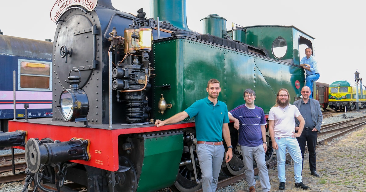 VZW Stoomtrein en Scheepswerven Baasrode slaan handen in elkaar deze ...