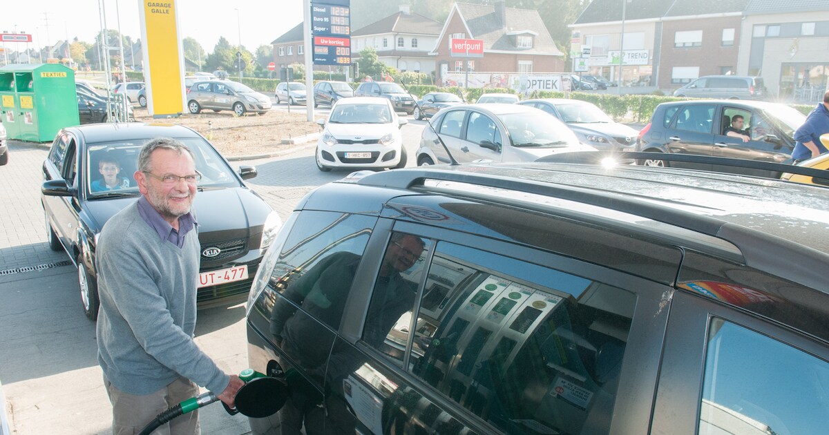Aanschuiven voor goedkope tankbeurt bij Q8 | Zottegem | HLN.be
