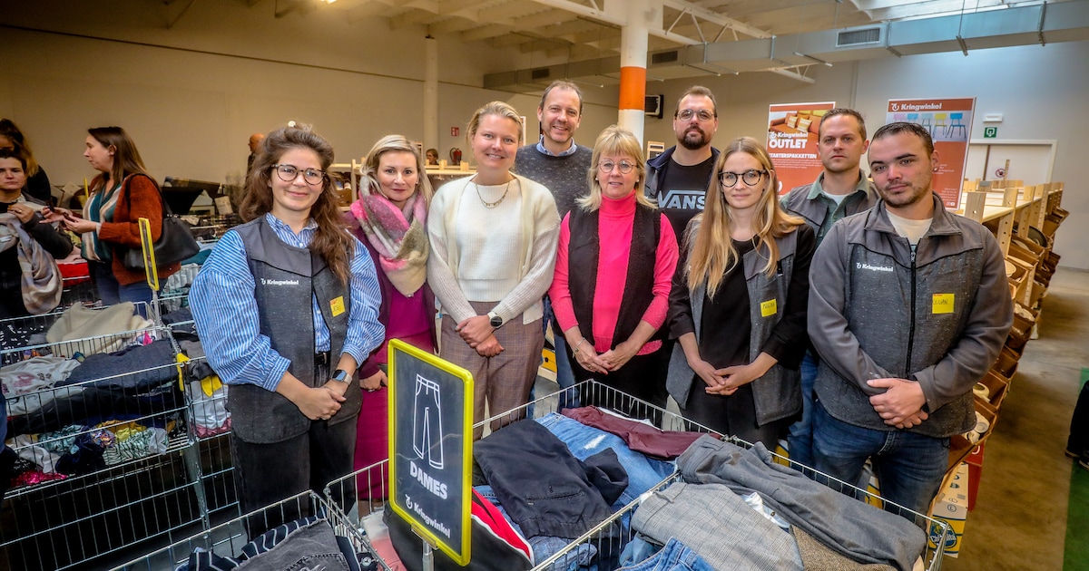 NET OPEN. Kringwinkel 't Rad opent outletwinkel in Ruddervoorde: "Spullen die geen nieuwe ...