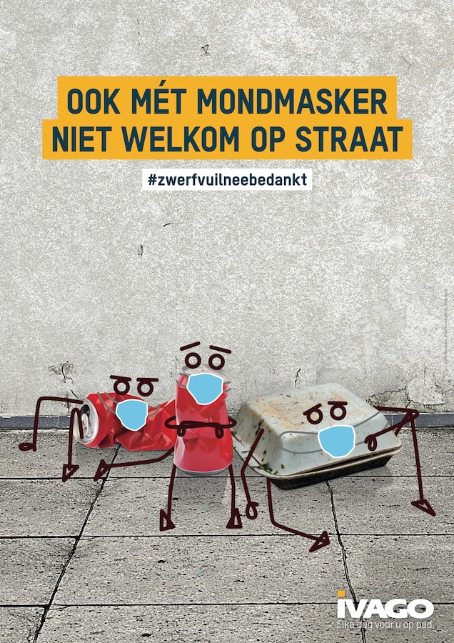 Niets te vroeg: Ivago lanceert nieuwe campagne tegen zwerfvuil | Foto ...