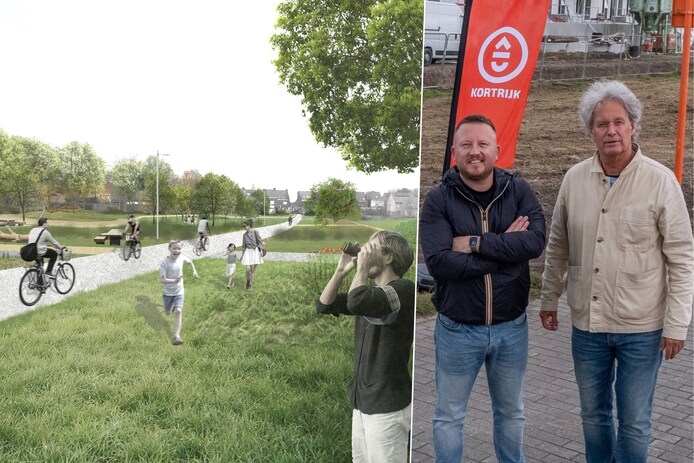 Vroegere reservatiestrook voor gewestweg krijgt nieuw en speels ...