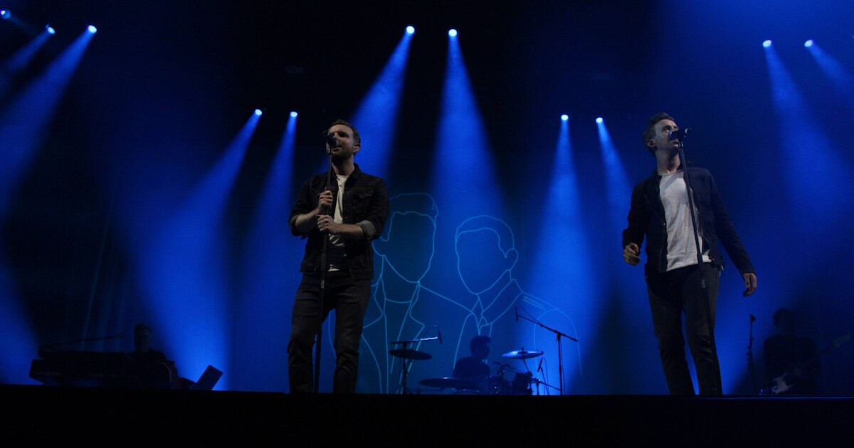 IN BEELD. Cleymans & Van Geel voor tweede keer in Proximus Pop-up Arena ...