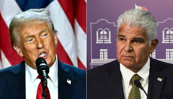 Trump zet zinnen op Panamakanaal en Groenland | Nieuws | hln.be