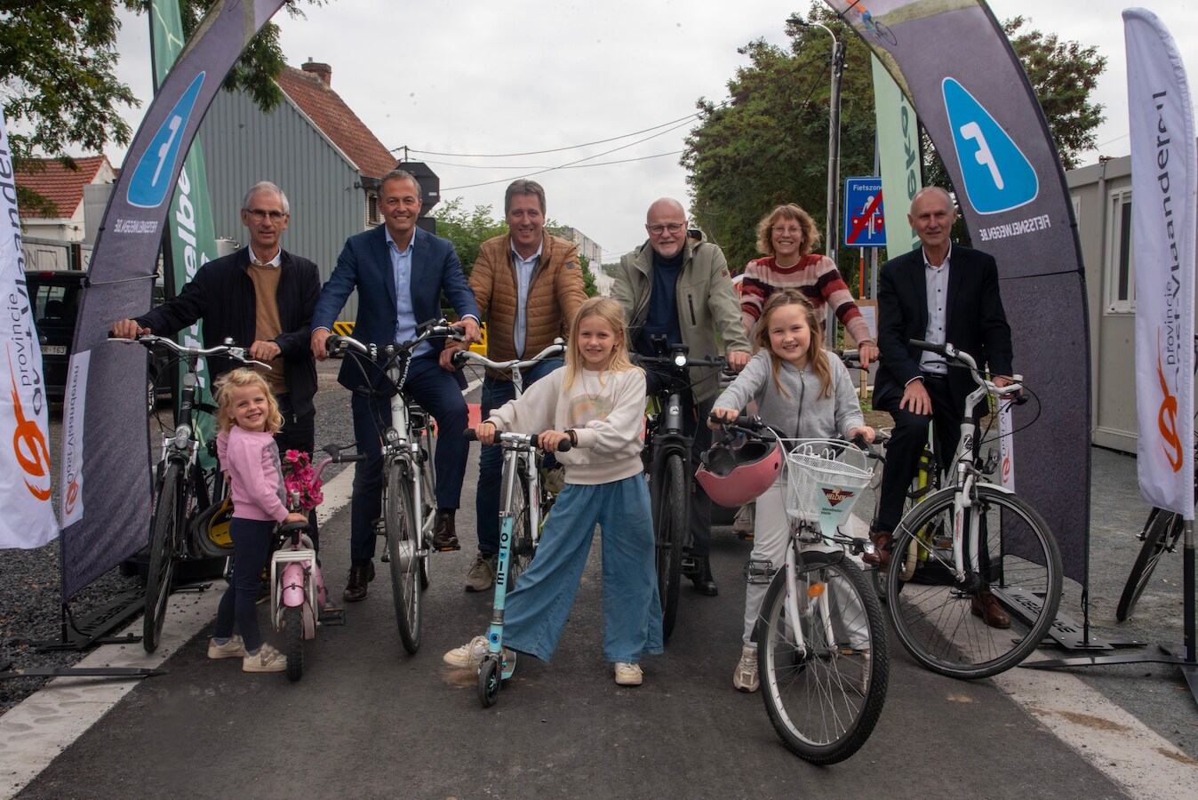Nieuwe verbinding op fietssnelweg verbindt station Melle en Kouterwegel ...