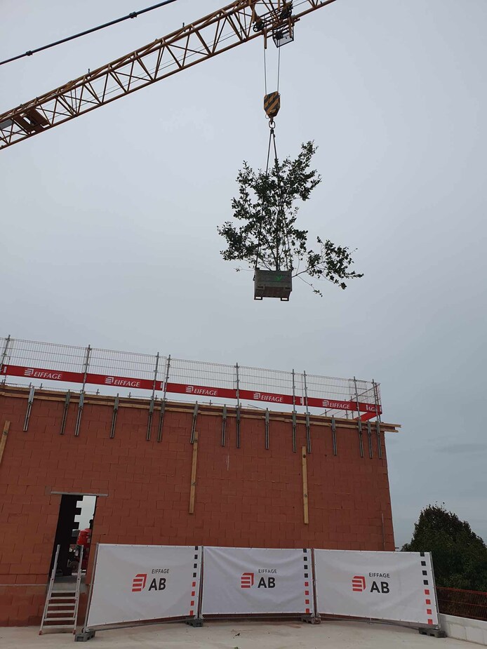 KIJK. Ruwbouw kloosterproject klaar, dus meiboom gaat op het dak: zo ...