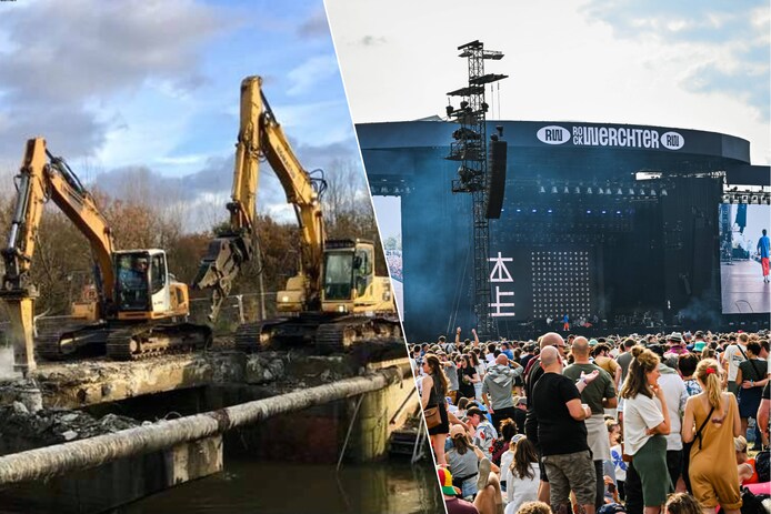 Nieuwe Dijlebrug raakt niet volledig klaar tegen Rock Werchter: “Onder meer het winterse weer ...