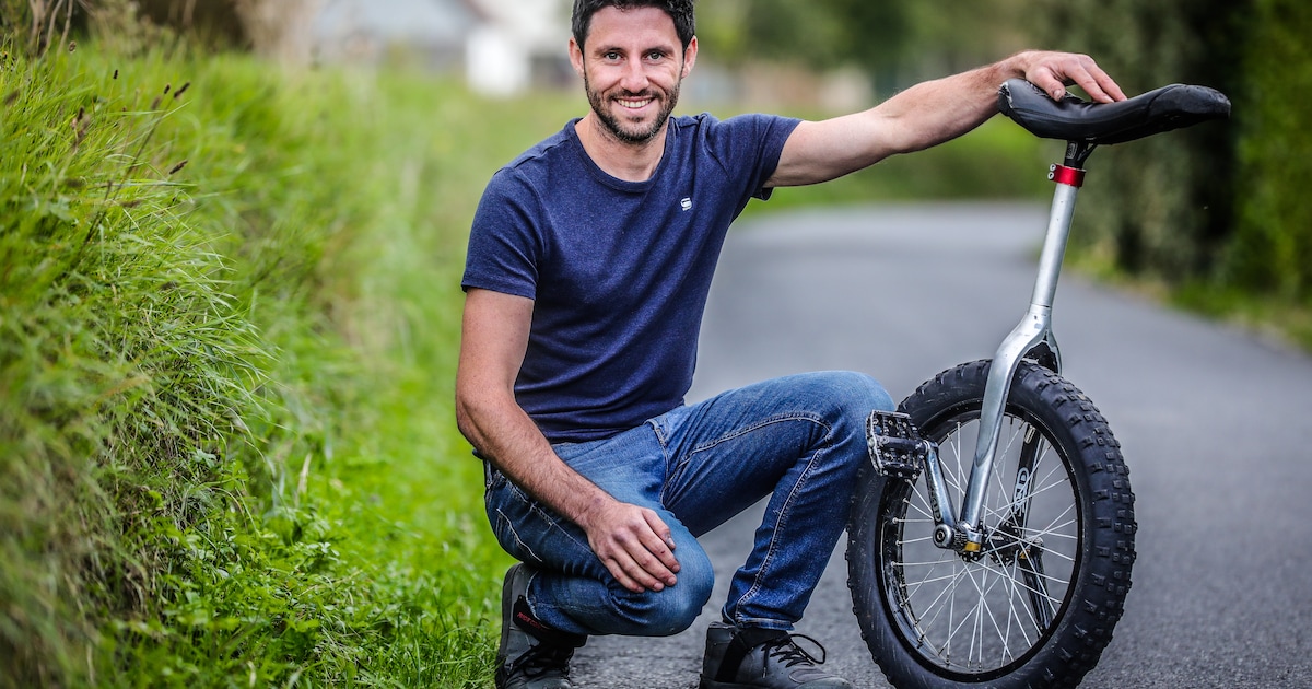 We hebben na Evenepoel nog een wereldkampioen op de fiets... Tim Desmet ...