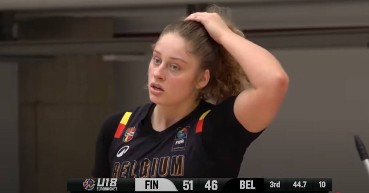 Geen EK-finale voor U18 Belgian Cats: Jada Lynch en co gaan onderuit ...