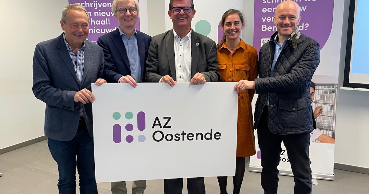 AZ Oostende heeft nu ook een logo: “Dit symboliseert een positief verhaal, en nu kunnen we écht ...