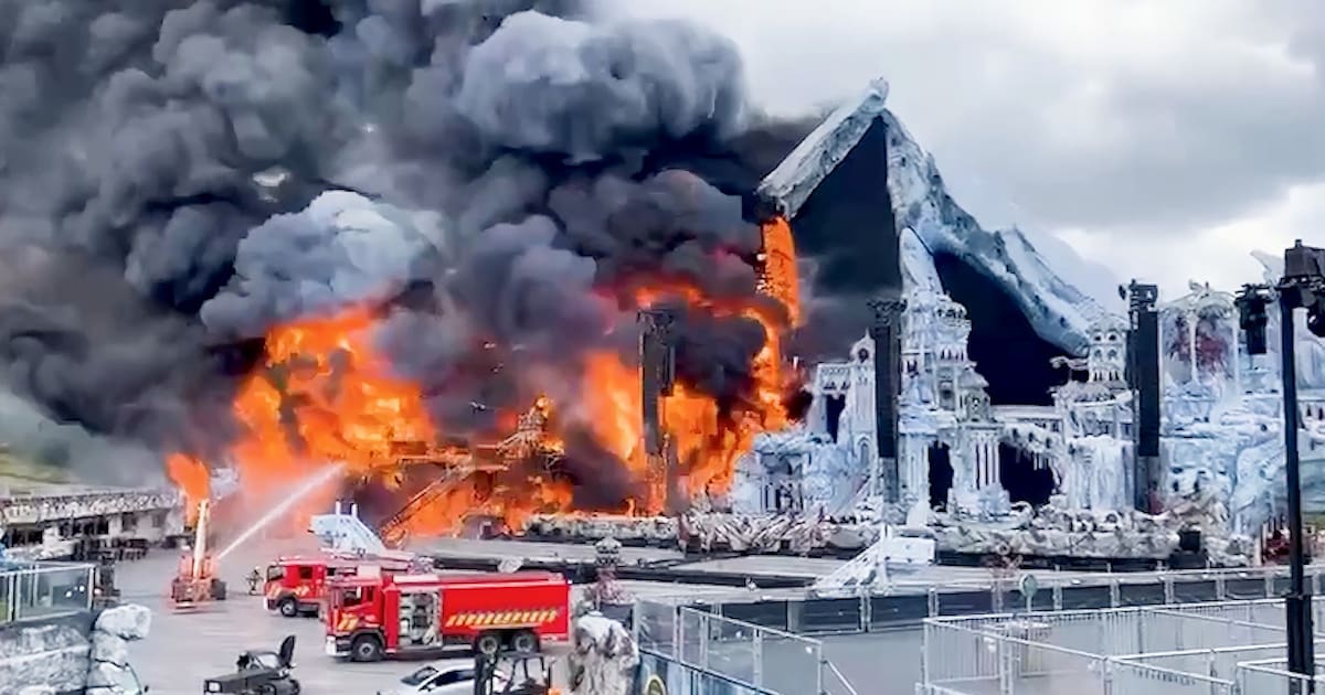 Veroorzaakte brand aan vuurschaal de ravage op Tomorrowland? “Er werd ...