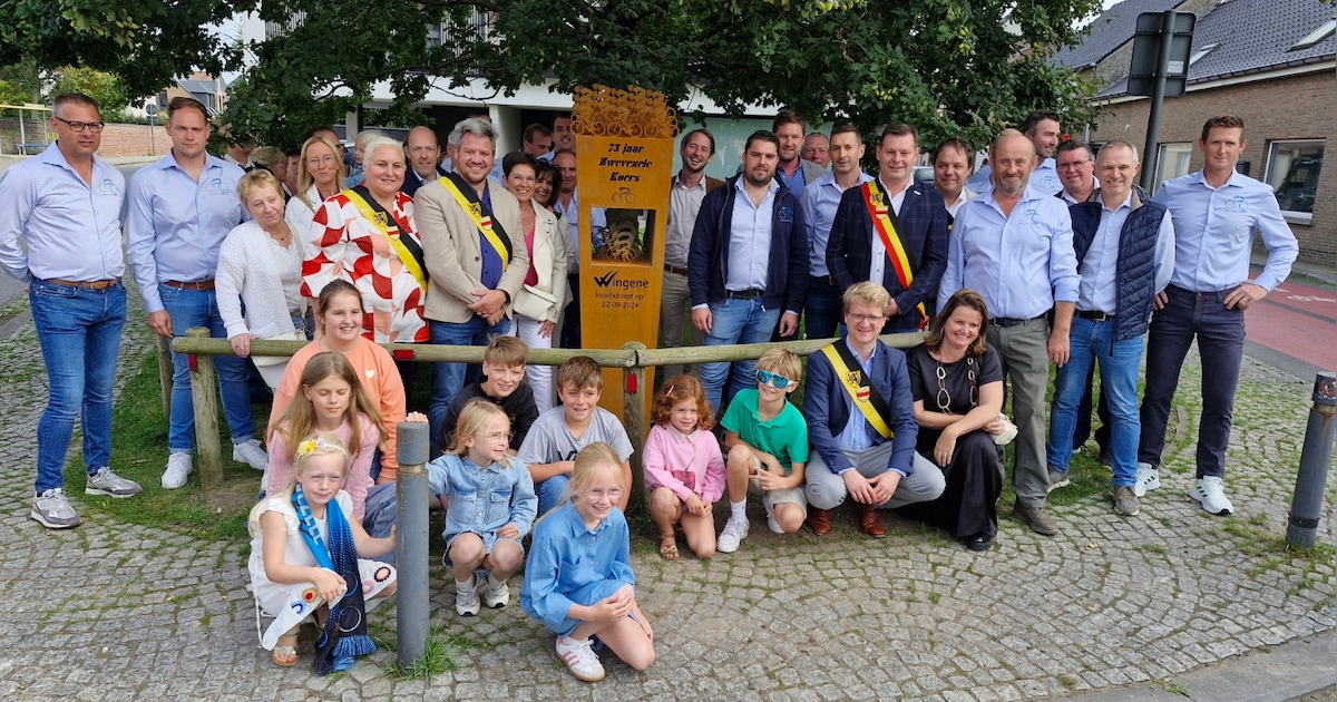 Monument onthuld voor 75 jaar Zwevezele Koers | Wingene | HLN.be