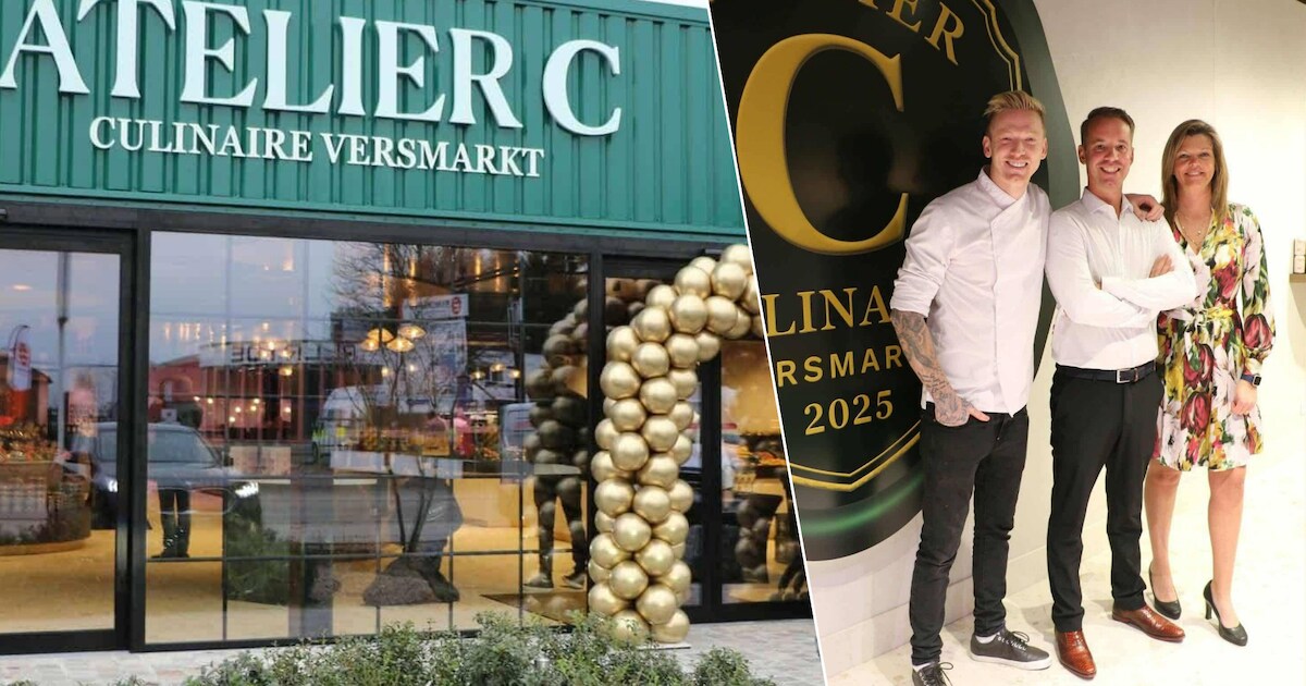 Sofie en Cedric verwelkomen eerste klanten in gloednieuwe versmarkt ...