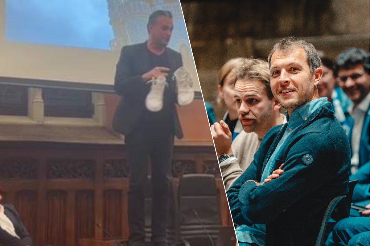 “We can, we will”: voorzitter Sam Baro kruipt in gekende stijl op de ...