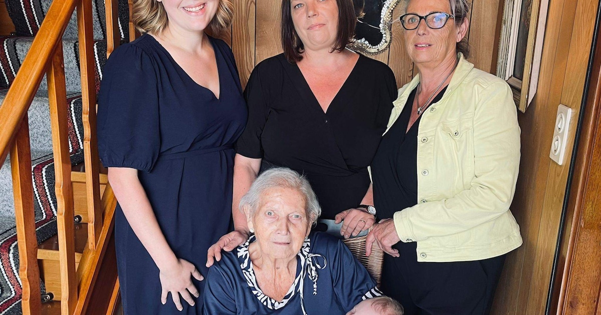 Kleine Marie zorgt voor fier vijfgeslacht | Bornem | HLN.be