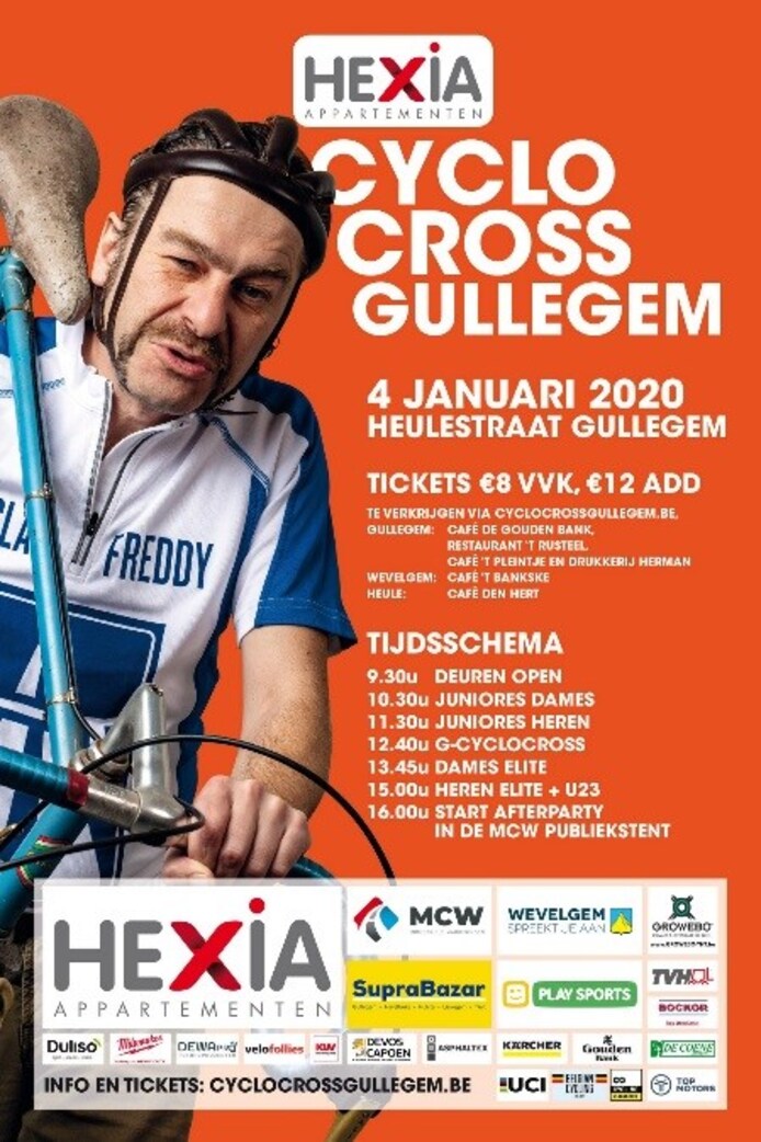 Freddy De Vadder dit jaar gezicht van Cyclocross Gullegem | Wevelgem ...