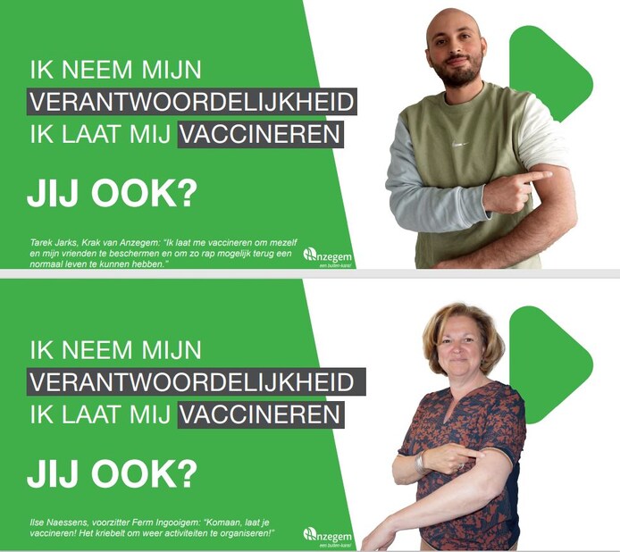 Vijftig gekende inwoners geven vaccinatiecampagne gezicht: “Om ...
