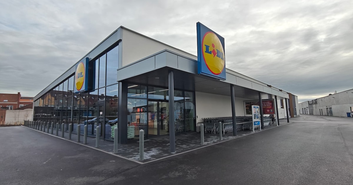 Dubbel zo groot: vernieuwde Lidl winkel opent haar deuren in Ieper ...