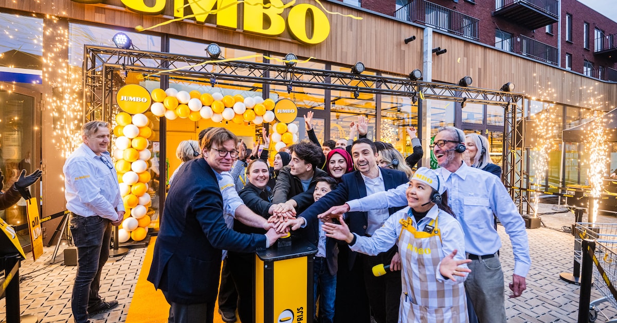 NET OPEN. Jubel bij opening van Jumbo in Boom: “Eindelijk weer een ...