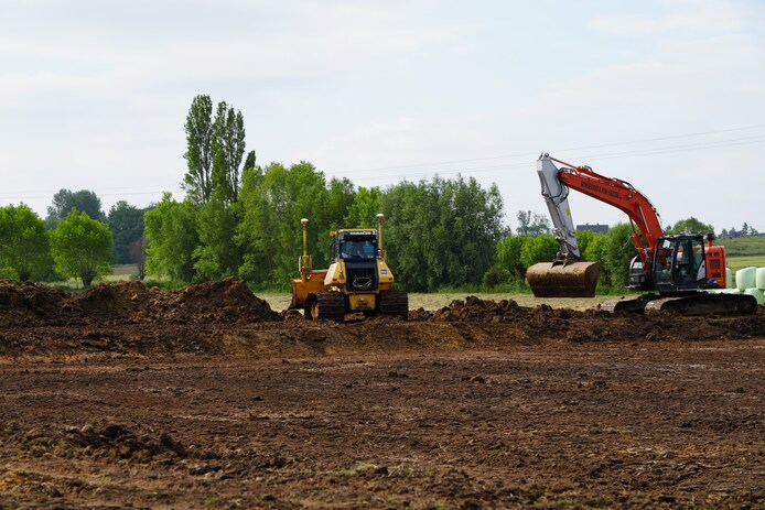 Werken aan het gecontroleerd overstromingsgebied Blekerijbeek zijn gestart: “Dit speelt een ...
