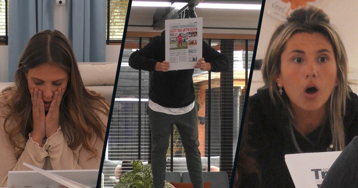 Krantenkoppen over corona komen hard binnen in ‘Big Brother’-huis: “Ik ...