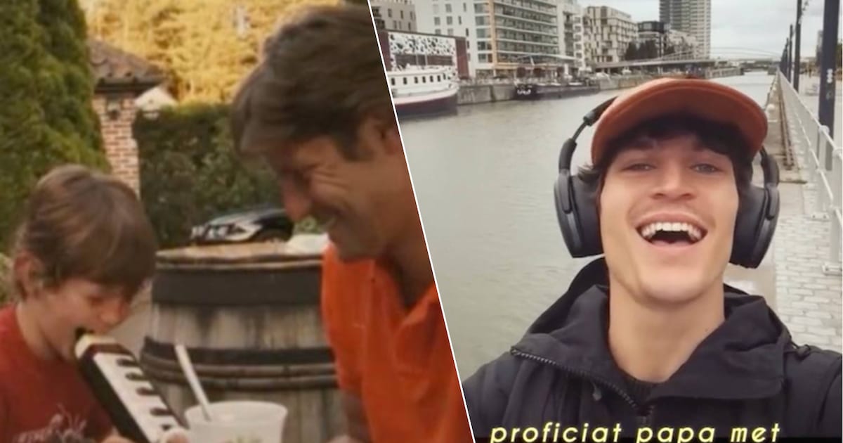 KIJK. Len Neefs eert papa Günther op zijn 60ste verjaardag met eigen ...