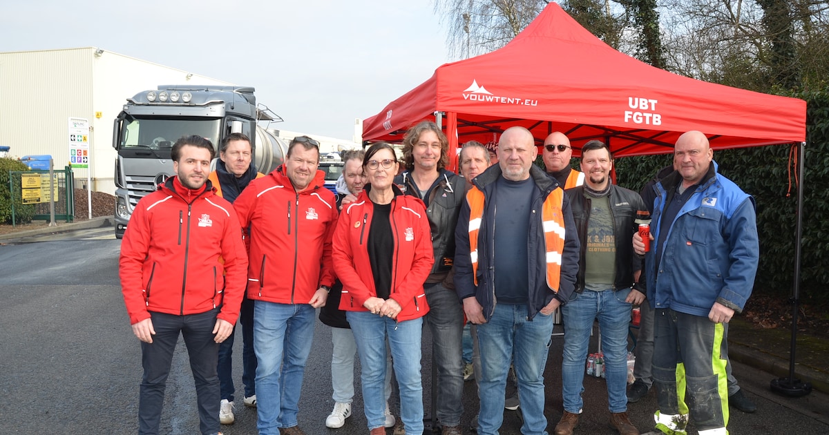 Vakbonden en personeel voeren stakingsactie aan Rendac, maar bereiken ...