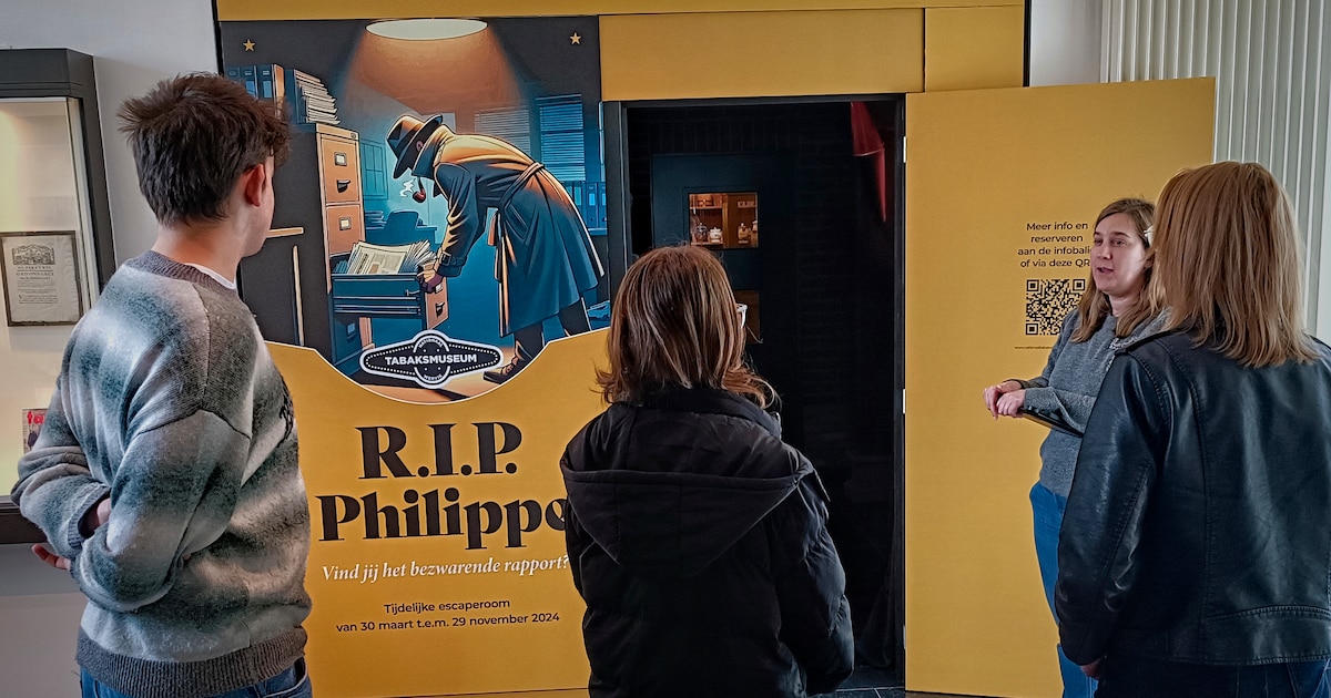 RIP Philippe nog niet afgelopen, escapegame in het Tabaksmuseum blijft jaar langer open | Wervik ...