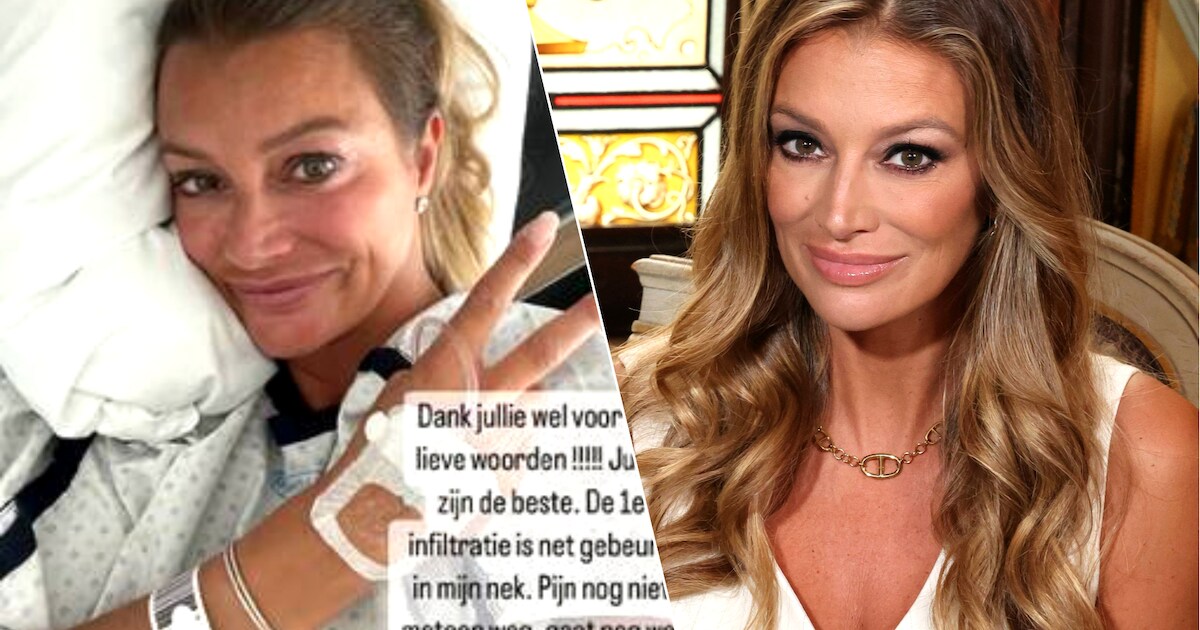 Véronique De Kock geeft update na dubbele hernia: “Zal nog weken duren ...