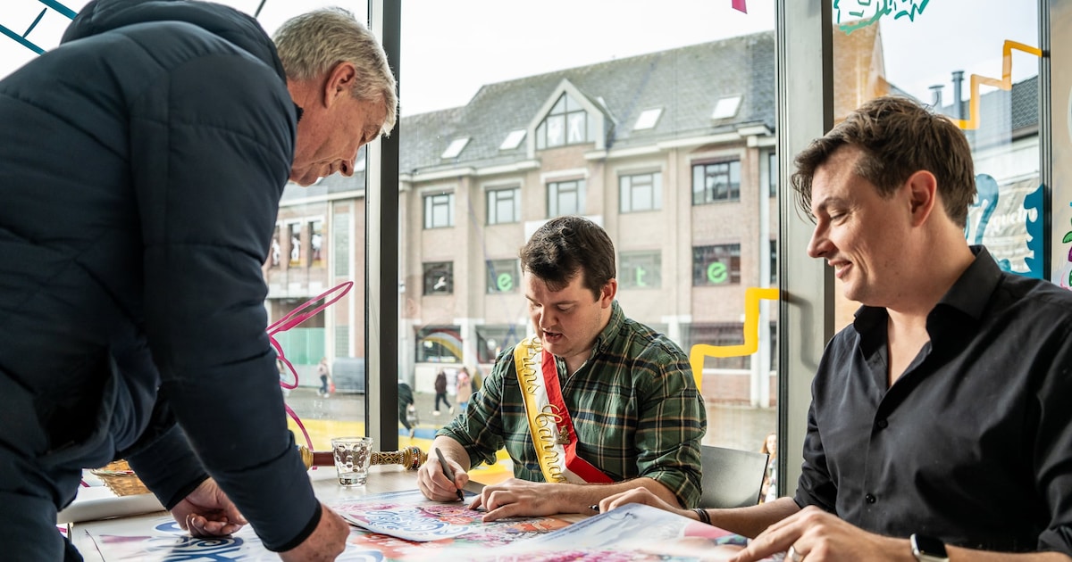Carnavalskoorts stijgt in Aalst: lange rij voor signeersessie met prins ...