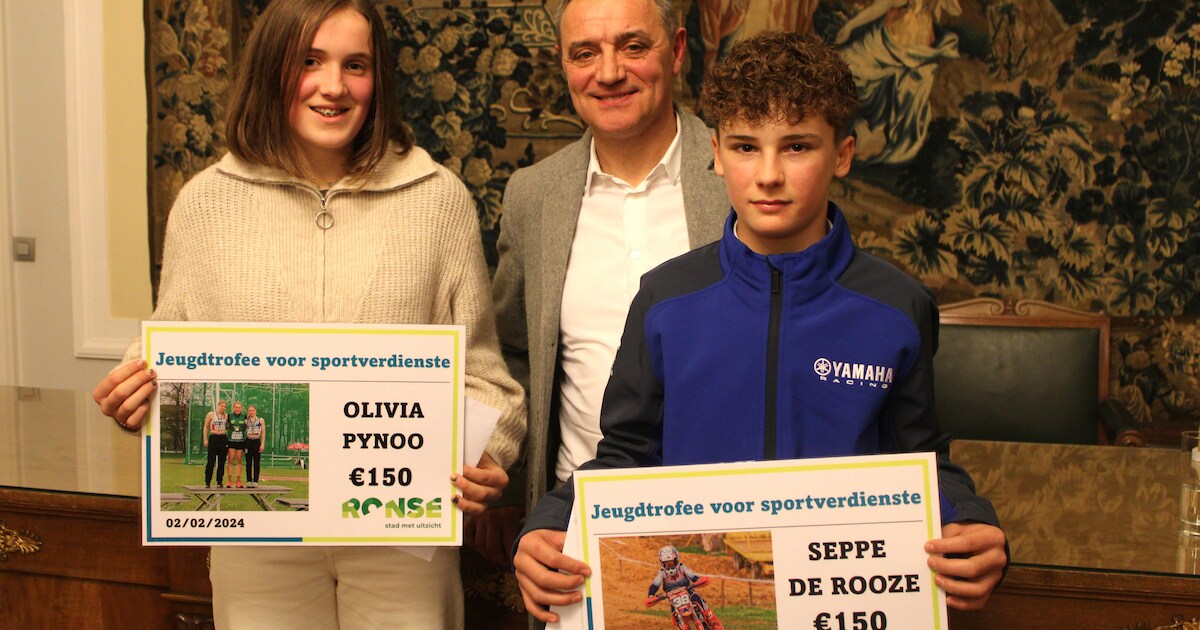 Eetfestijn bij Sportlaureaat Jeugd en Belgisch kampioen motorcross ...