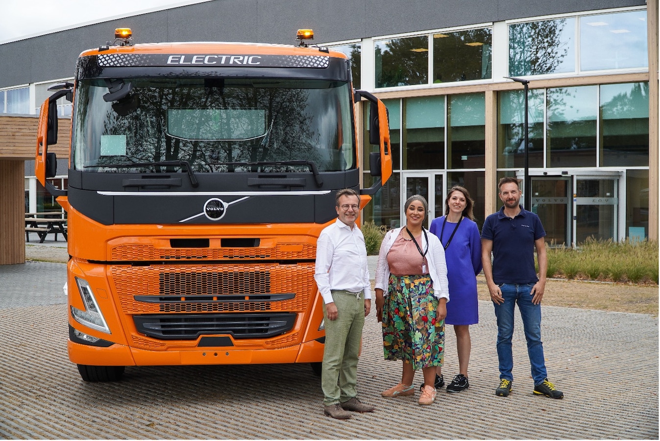 Gent neemt als eerste Vlaamse stad elektrische vrachtwagen in gebruik ...