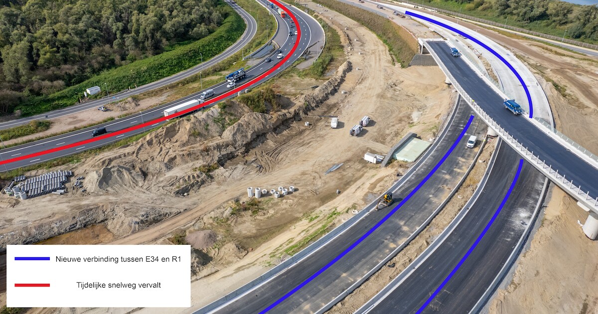 Nieuwe snelwegen Linkeroever en Zwijndrecht nu écht bijna klaar: dit ...