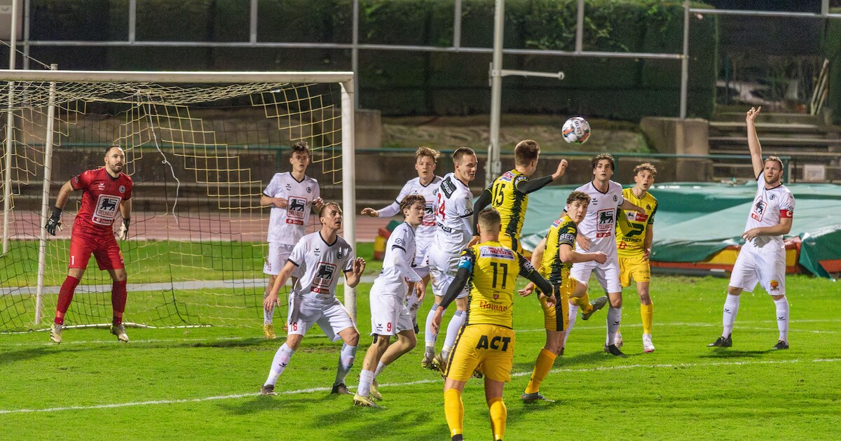Robbe Van Steenkiste (Sparta Petegem) na 1-0-verlies bij Oudenaarde ...