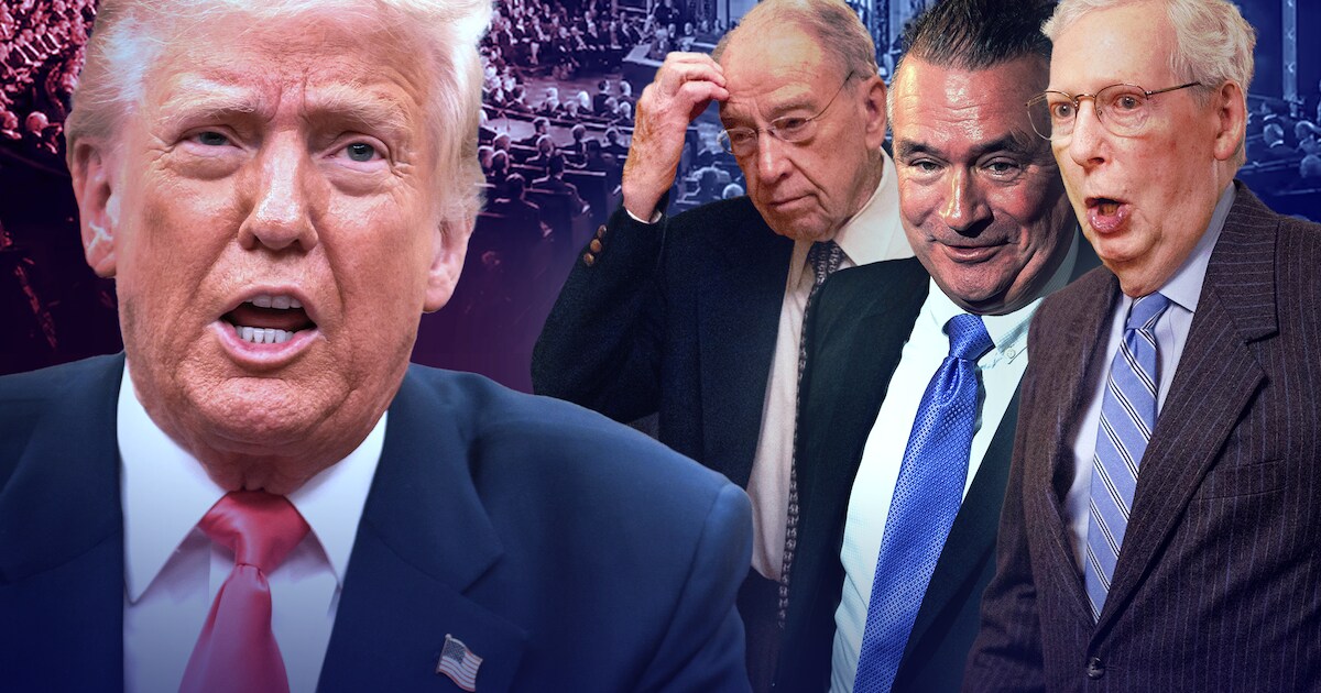Nu ook model-Republikein zich verzet: schroeft Trump zijn ...