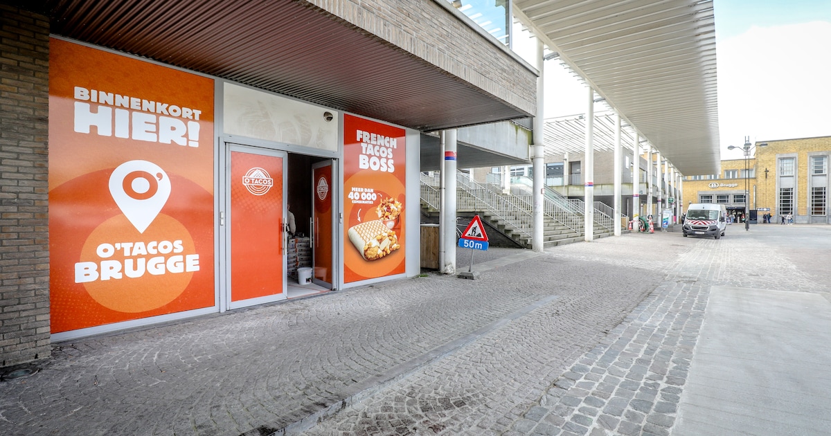 Franse fastfoodketen O’tacos opent vestiging aan station van Brugge ...