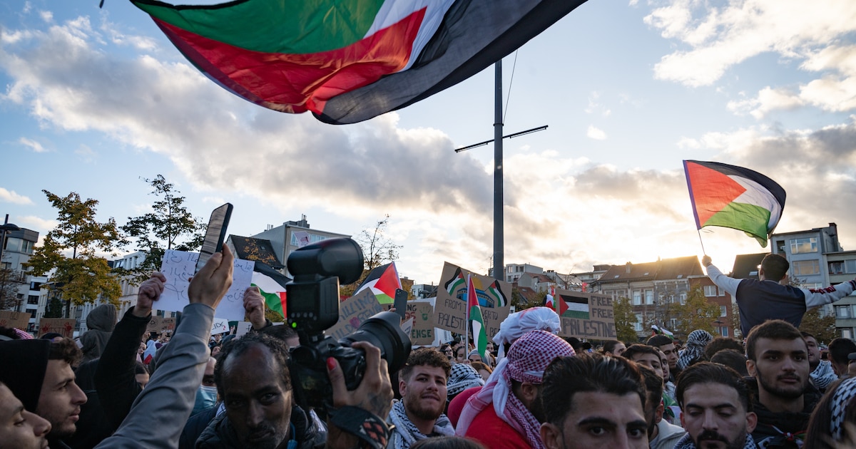 1.000 actievoerders protesteren tegen oorlog in Gaza: “Na 75 jaar ...