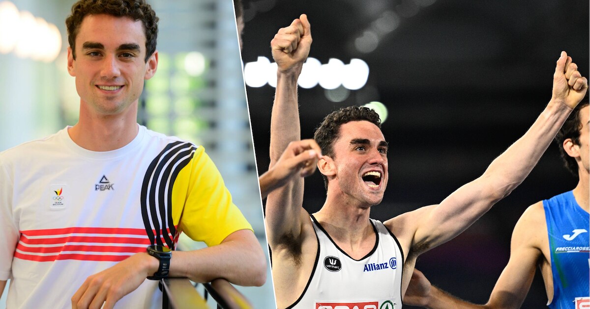 Hij is halftijds kinesist, nu loopt Jochem (25) zijn eerste olympische ...