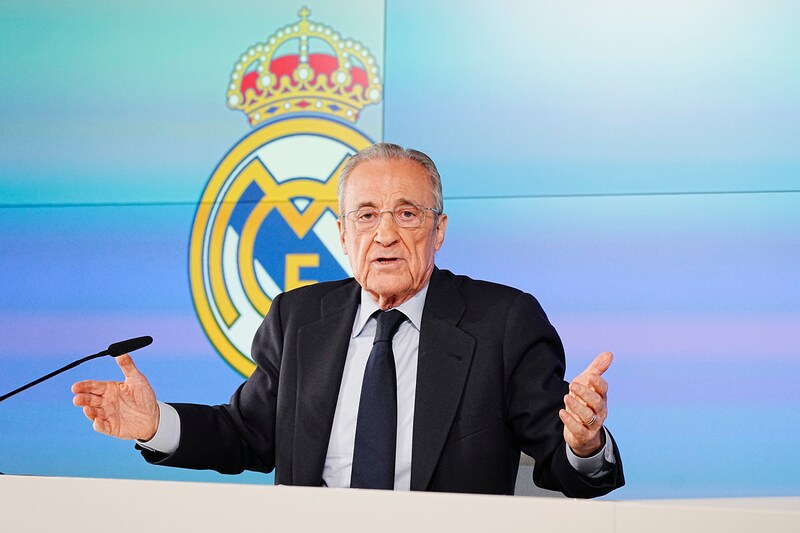 Real-voorzitter Florentino Pérez dropt geen bom op ...
